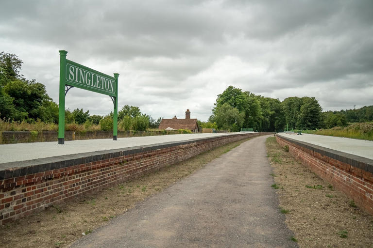 New section of Centurion Way is unveiled - including a former railway ...