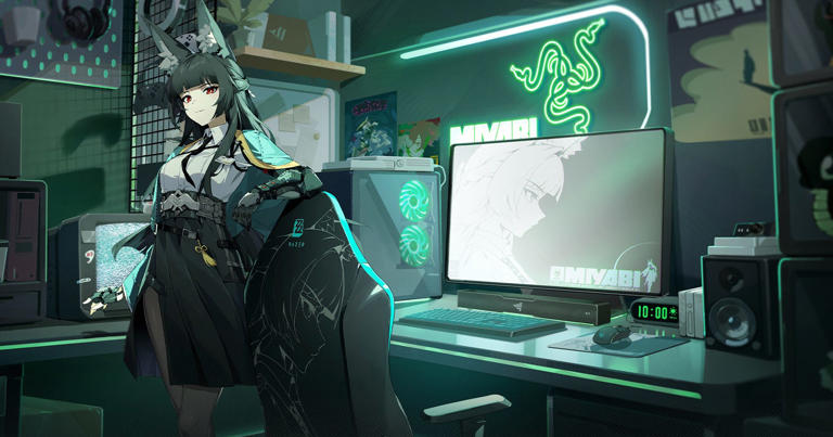 Here’s all the Miyabi-themed PC gear from the Razer X Zenless Zone Zero ...