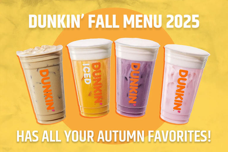 Dunkin’ Fall Menu 2025 Has All Your Autumn Favorites!