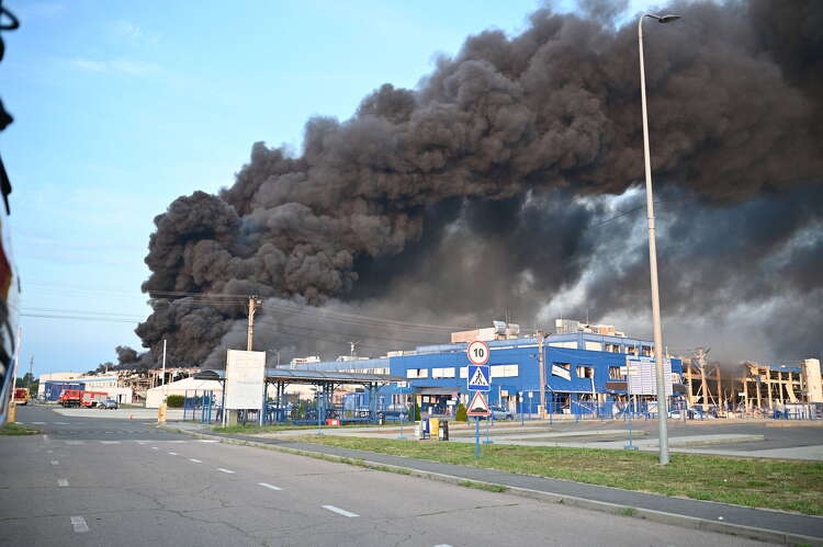 Texas company's Ukrainian factory hit by Russian missiles, employees ...