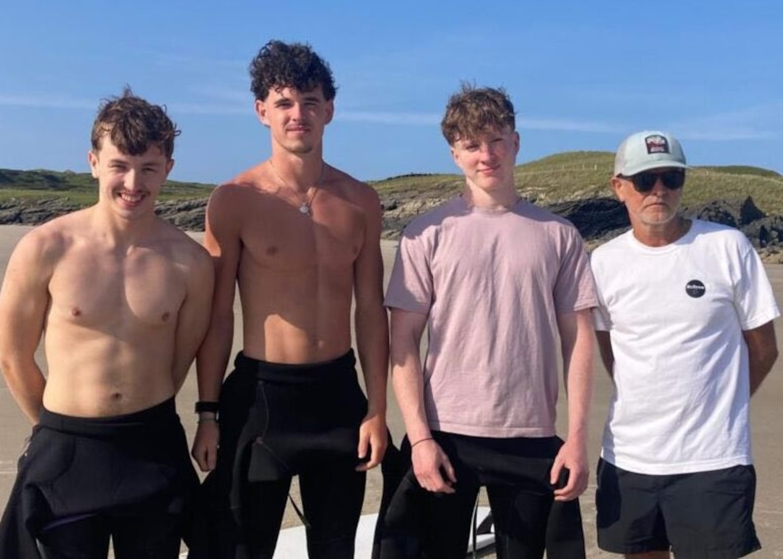 Hero surfers praised for saving Donegal councillor and children