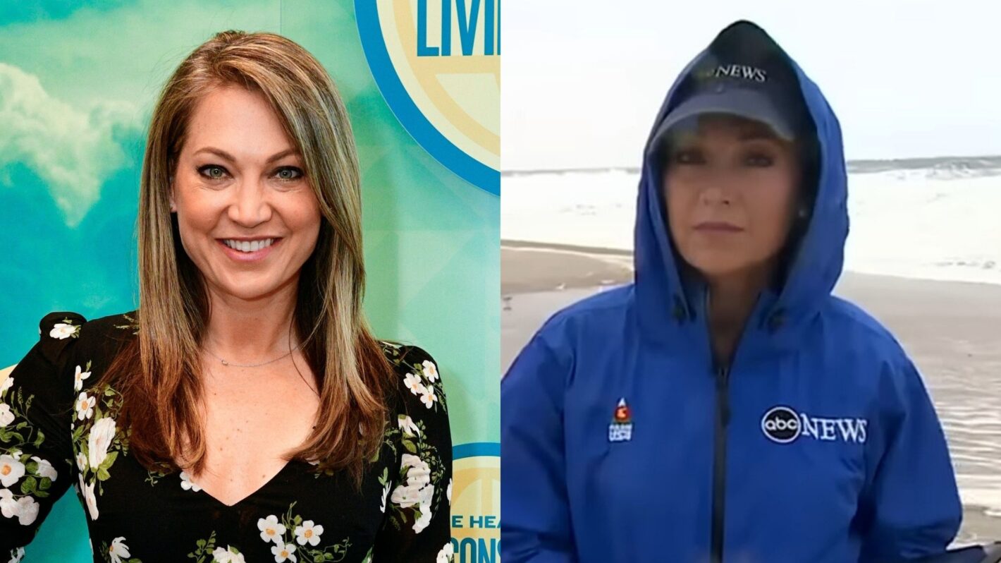 ‘GMA’s Ginger Zee Shows True Grit While Reporting on Hurricane Erin