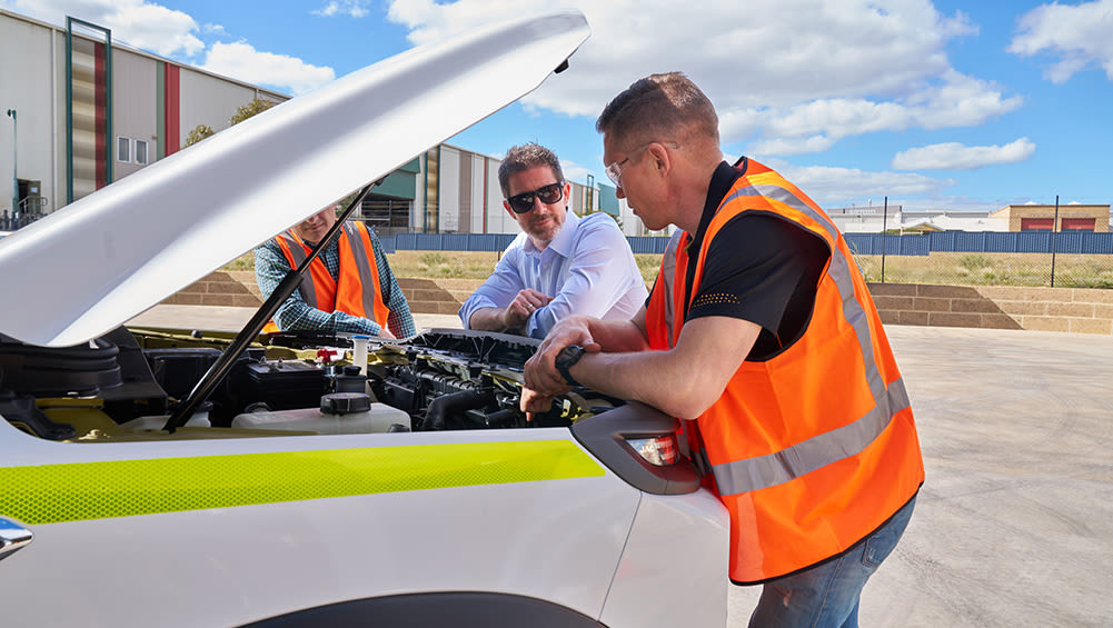 JAC T9 EV ute gets work in the Pilbara.