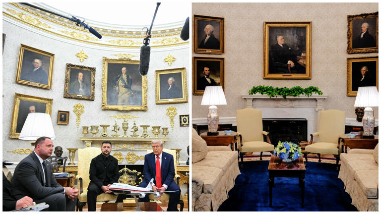 Trump Tries to Grab Solid Gold World Cup Trophy for Blinged-Up Oval