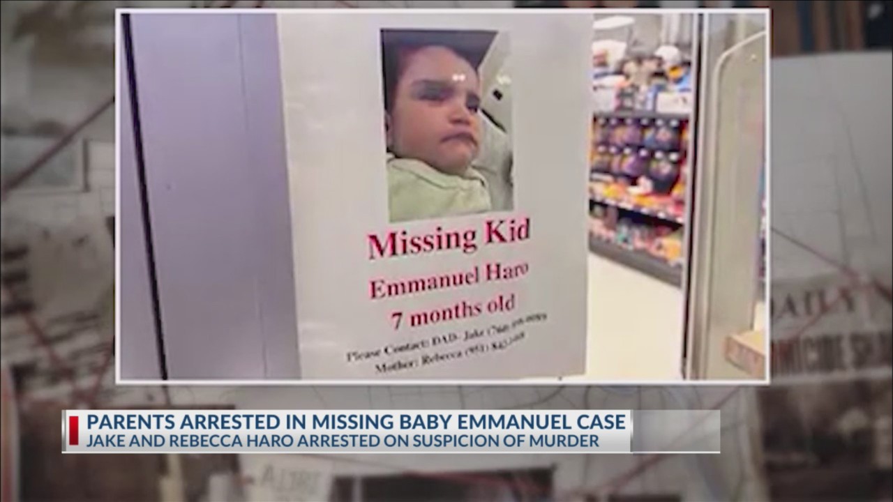 Parents arrested in missing baby Emmanuel case
