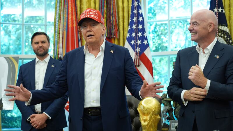 Trump announces 2026 World Cup draft will be held at Kennedy Center