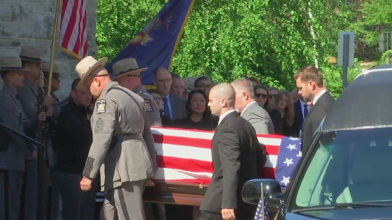 Funeral service held for retired NYSP sergeant