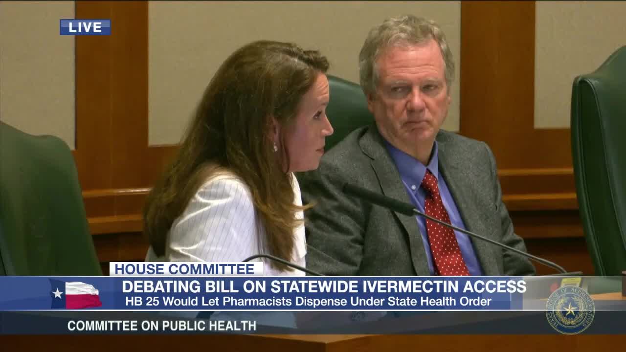 Texas House committee advances Shofner ivermectin access bill