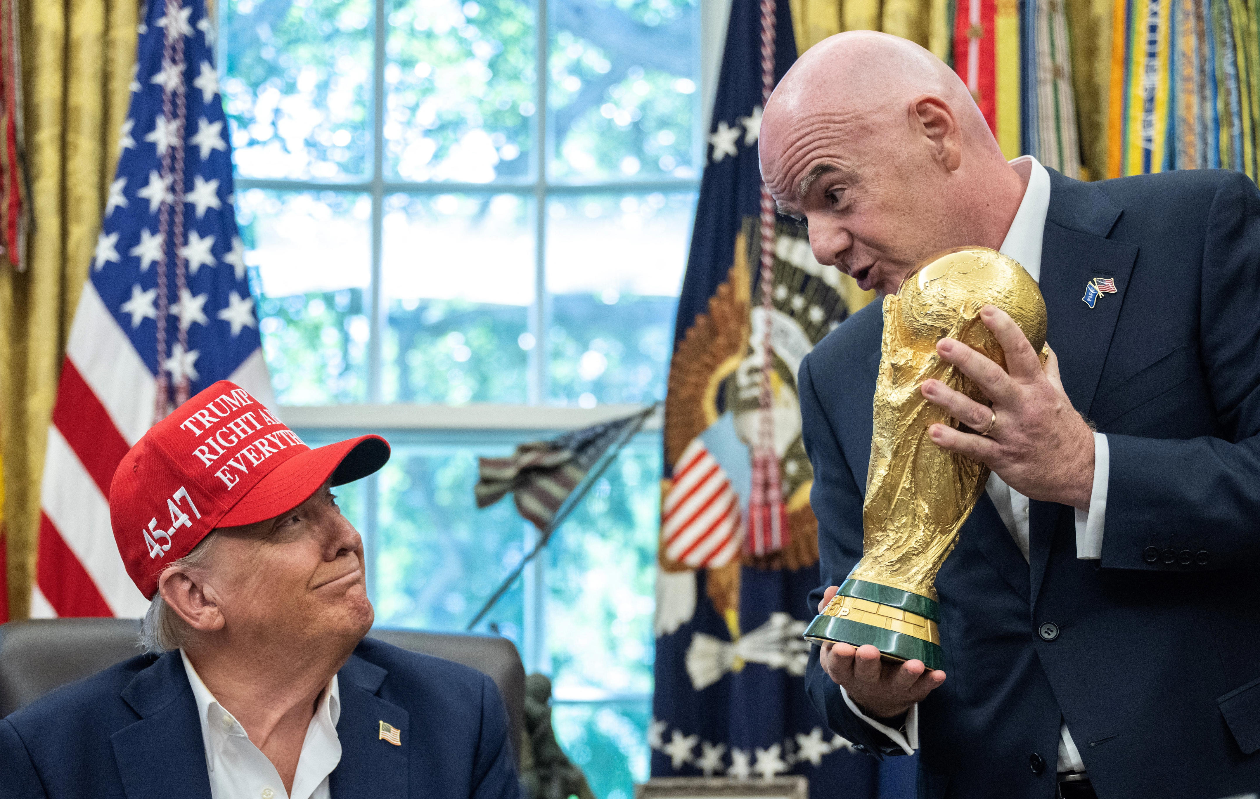 President Trump threatens to move World Cup matches out of Boston