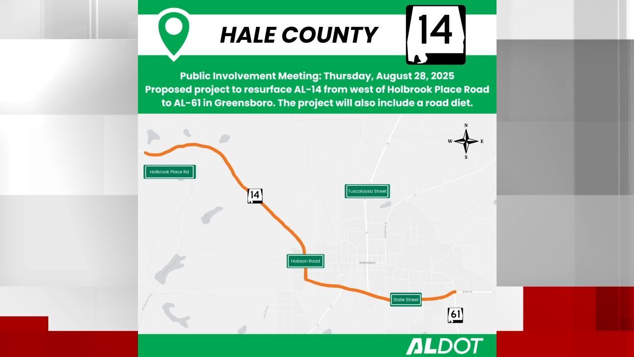 ALDOT plans road project in Greensboro