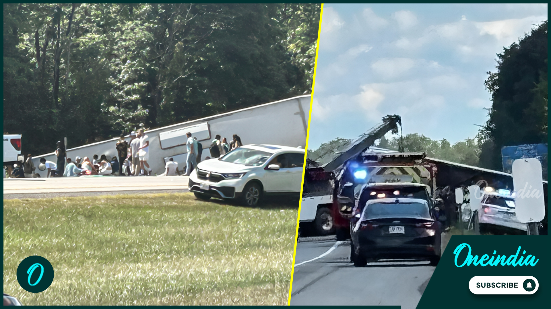 US Breaking: Tour Bus With 50 People Crashes in New York; Multiple ...