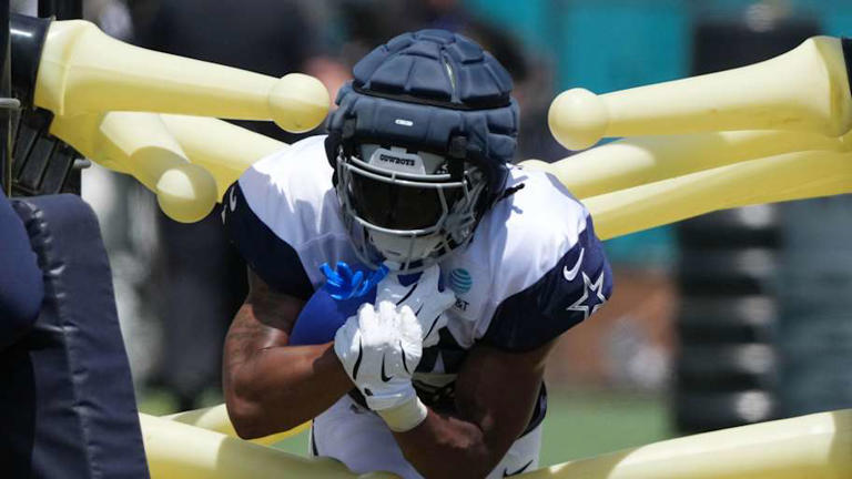 Cowboys' Jaydon Blue scores first NFL TD in debut, mesmerizing fans with second-effort