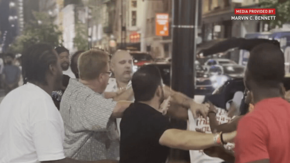 'Out of context': Attorney of Caucasian man involved in brawl says slap ...