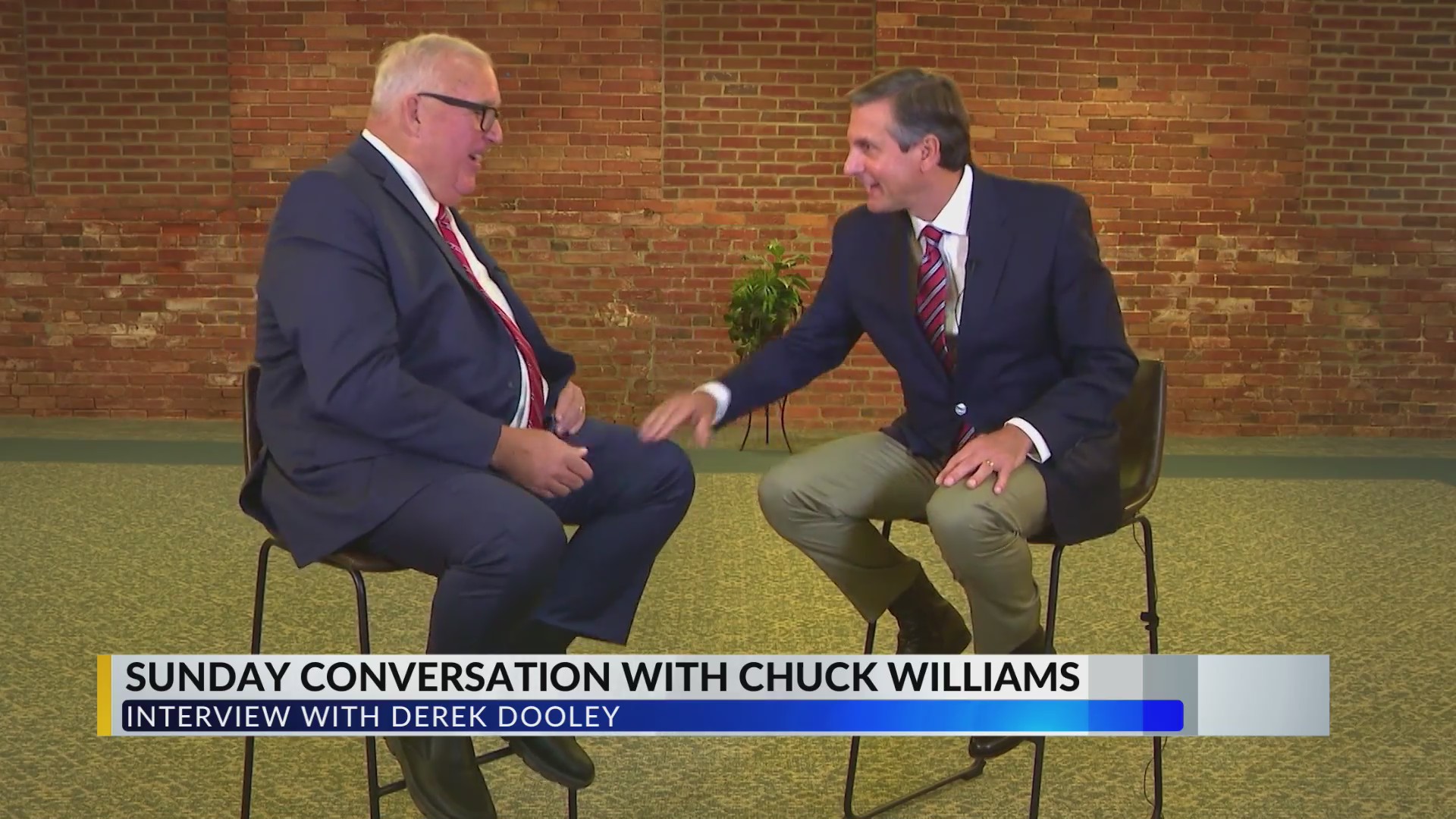 A light-hearted moment with Georgia Republican U.S. Senate candidate ...