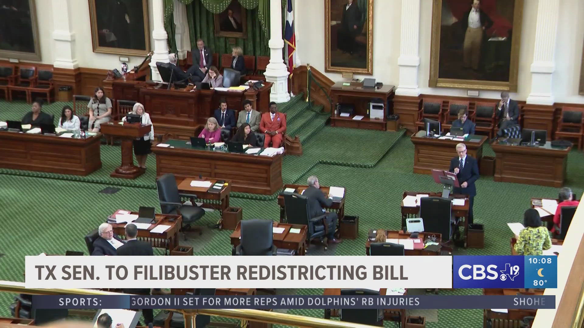 Texas senator to filibuster redistricting bill, House hears testimony ...