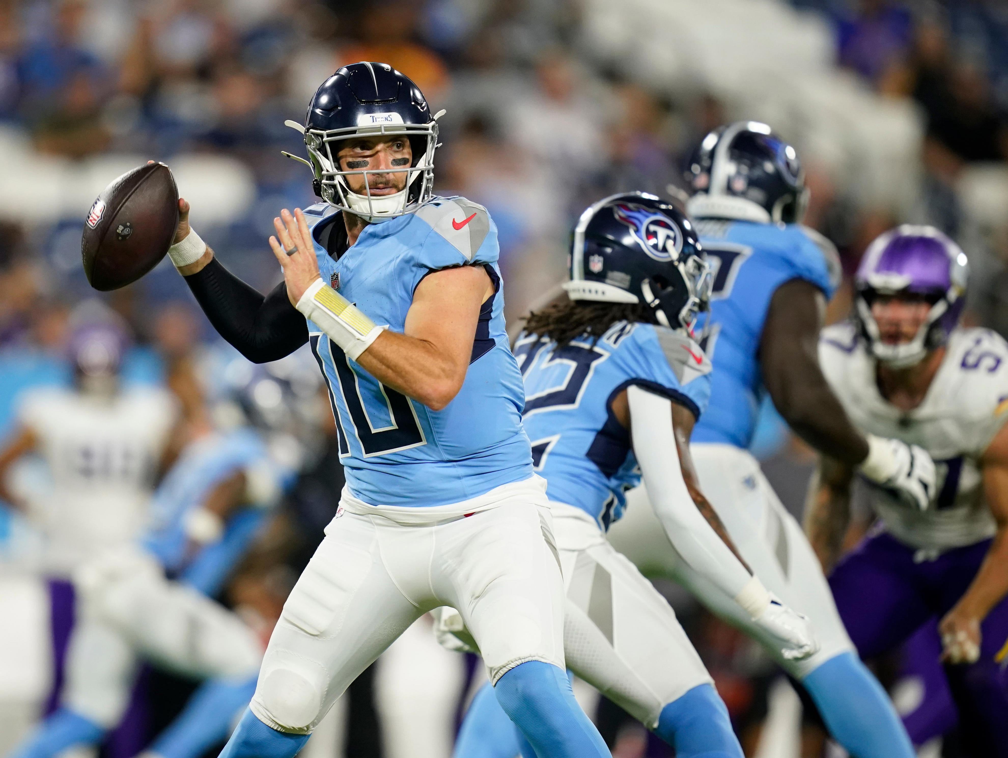 Who is Brandon Allen, Cam Ward's backup quarterback for Tennessee Titans?