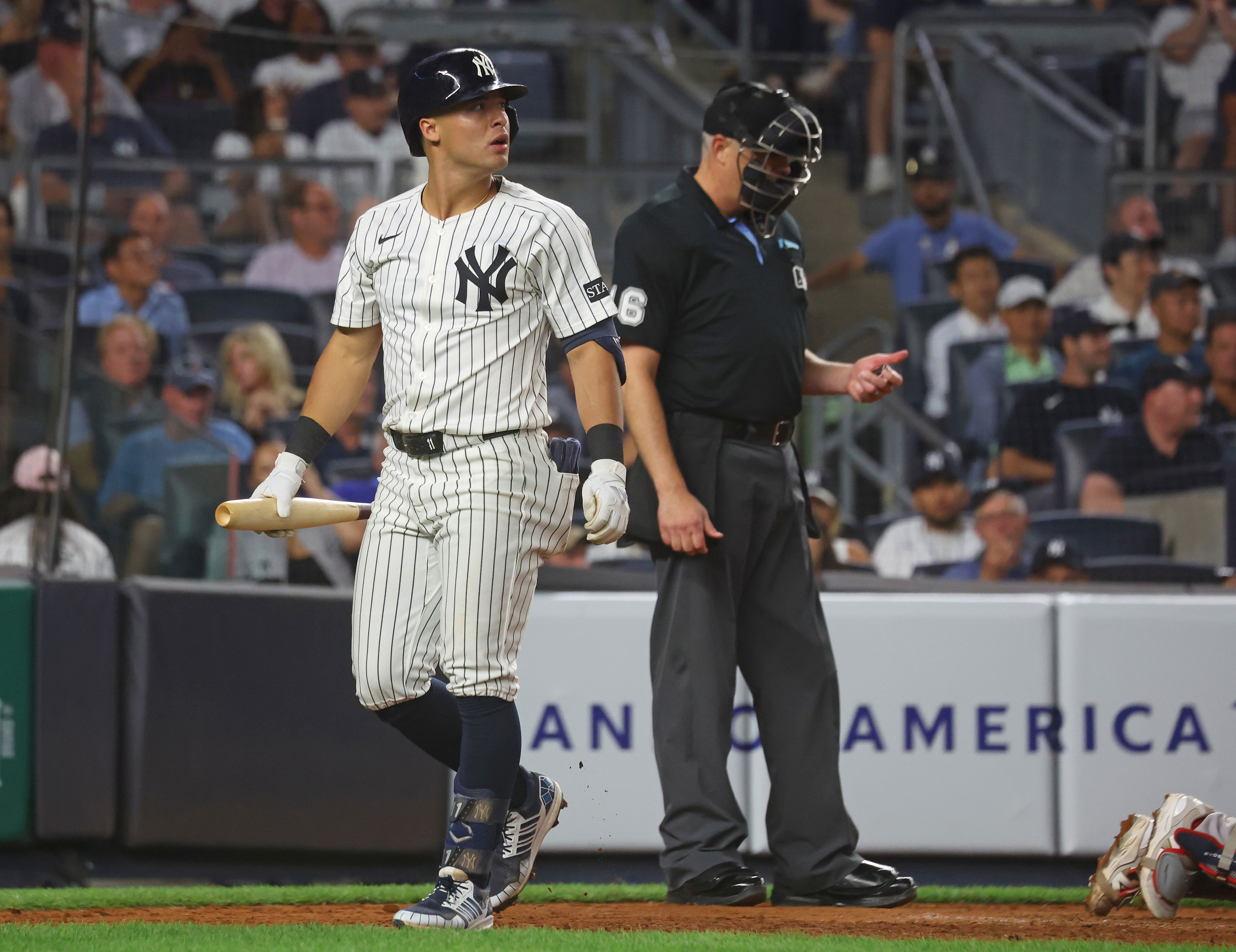 Anthony Volpe booed, makes mental error as his rough Yankees season ...