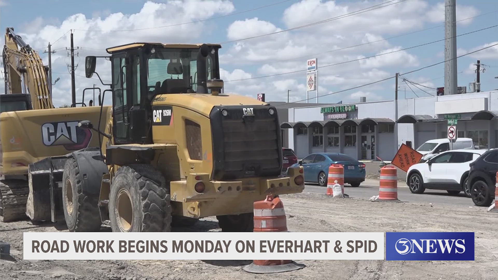 Road work begins Monday on Everhart and SPID