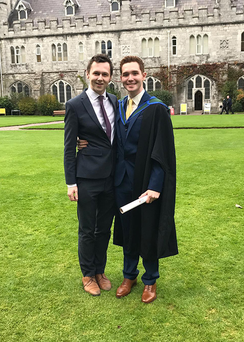 How They Met: Adam Harris and his husband Daniel's love story began in Cork