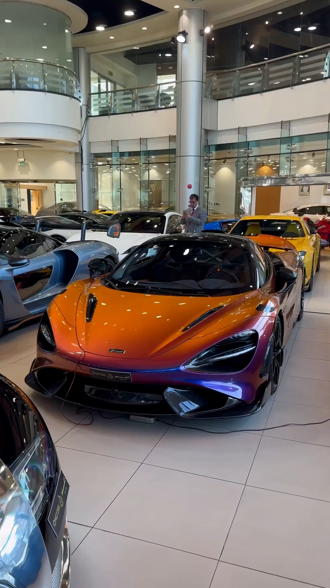 McLaren 765LT with MSO Flip Paint Finish