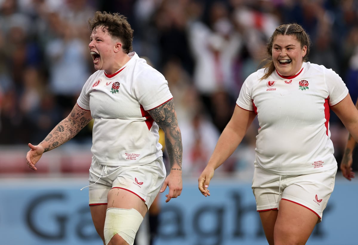 Women's Rugby World Cup 2025: 'Good signs' for John Mitchell as England ...