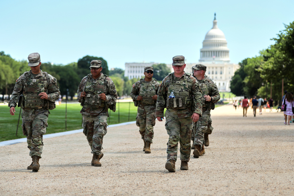 National Guard troops on DC streets for Trump's crackdown will start ...