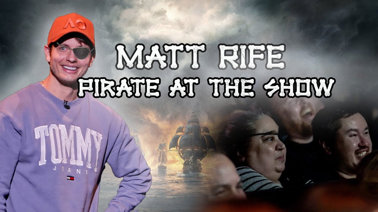 Matt Rife meets a wonderful women with an eye patch.