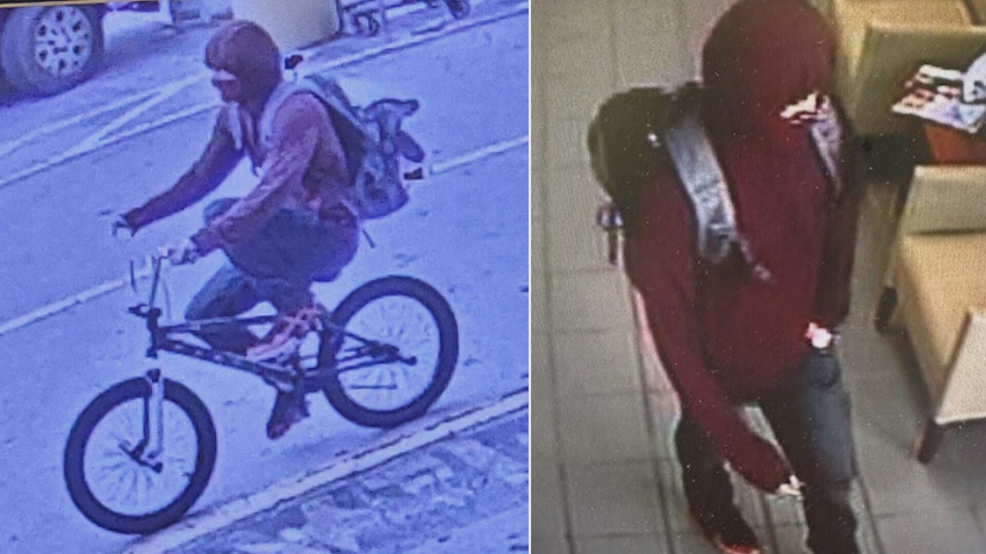 Havelock bank robber gets away on bicycle
