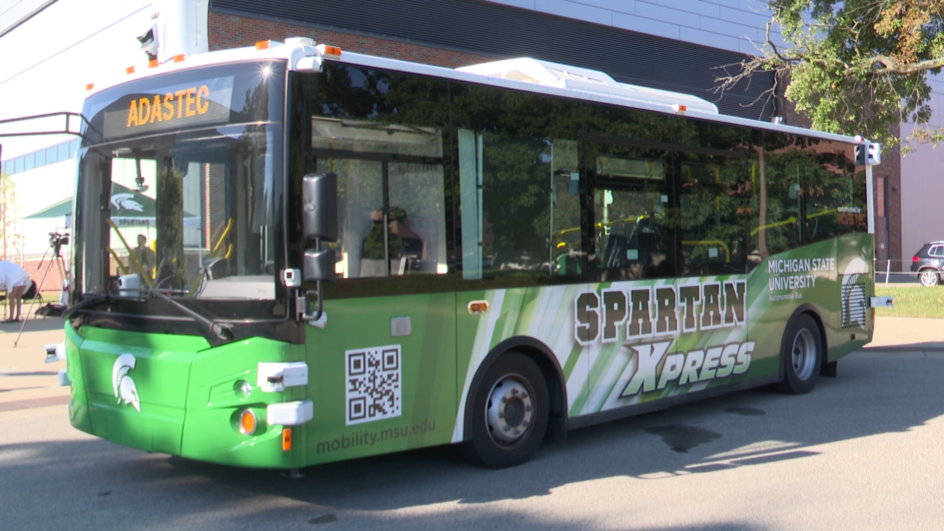 MSU unveils new self-driving bus powered by AI