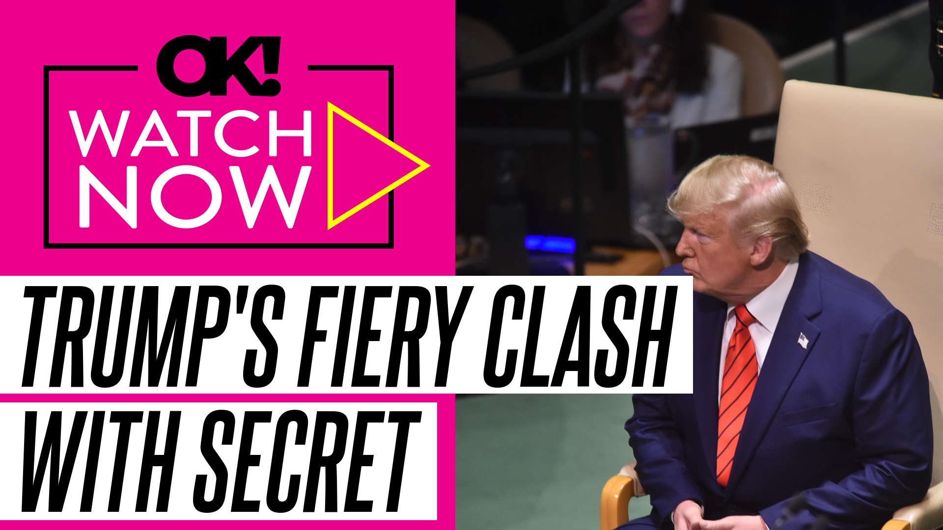 Donald Trump Had a 'Confrontation' With the Secret Service Over His ...