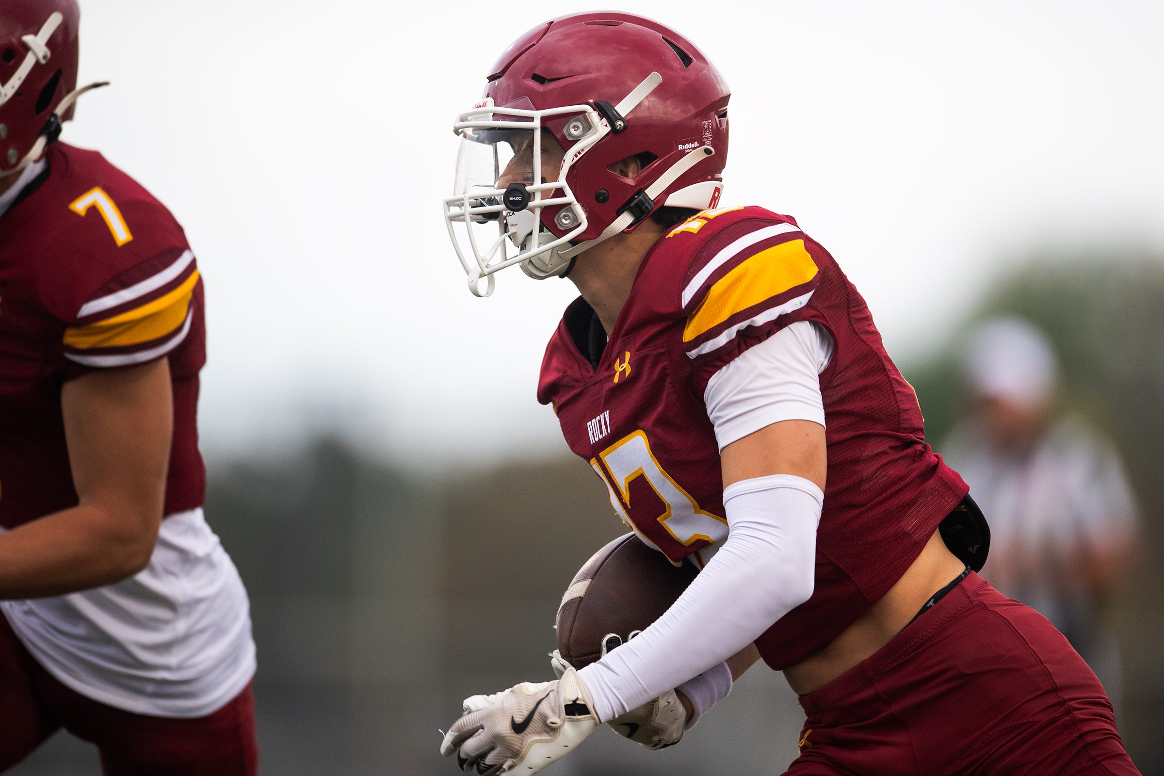 Super start: See Rocky Mountain football return season-opening kickoff ...