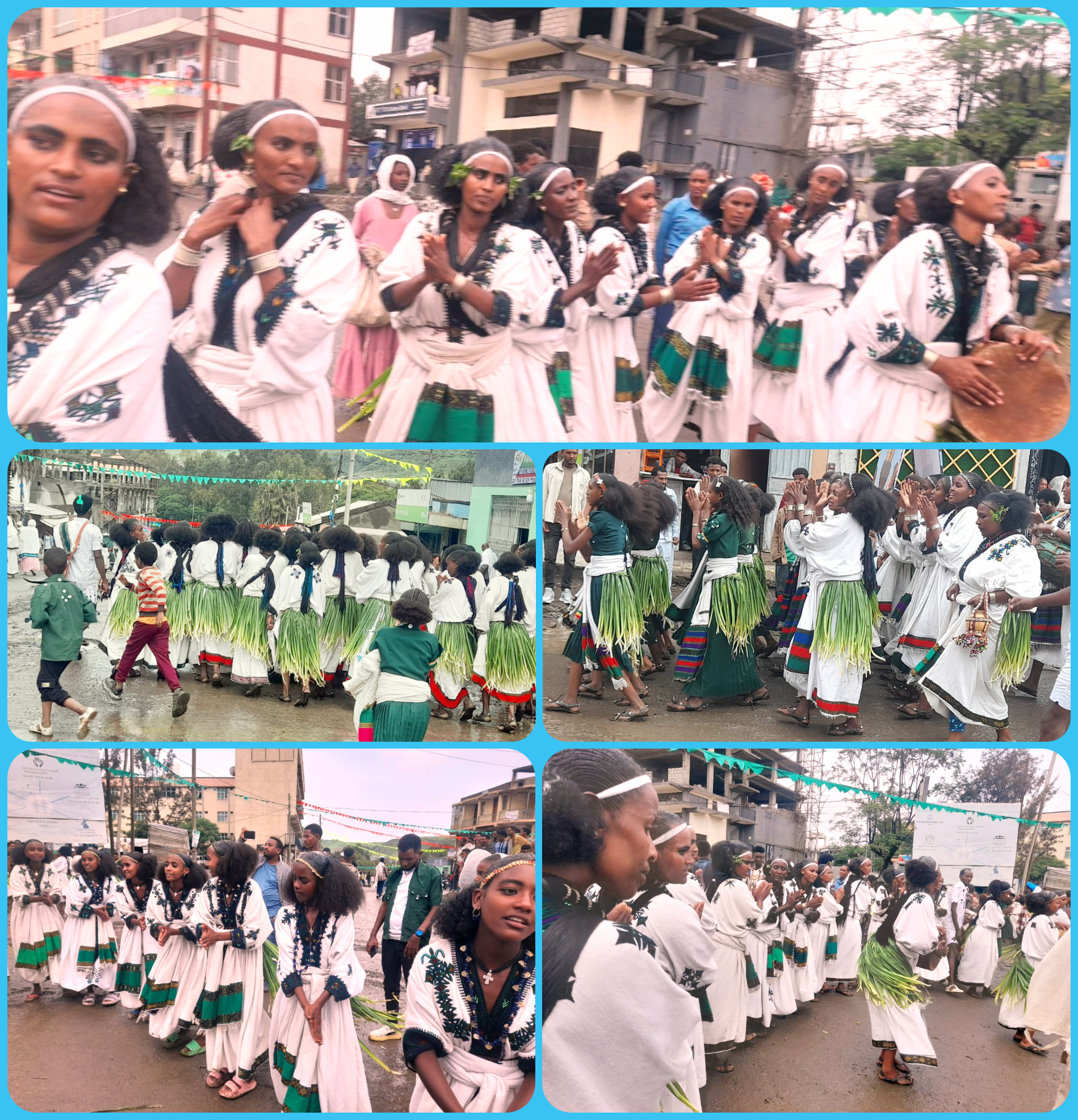Ethiopian Girls in the Northern Part of the Country Celebrating ...