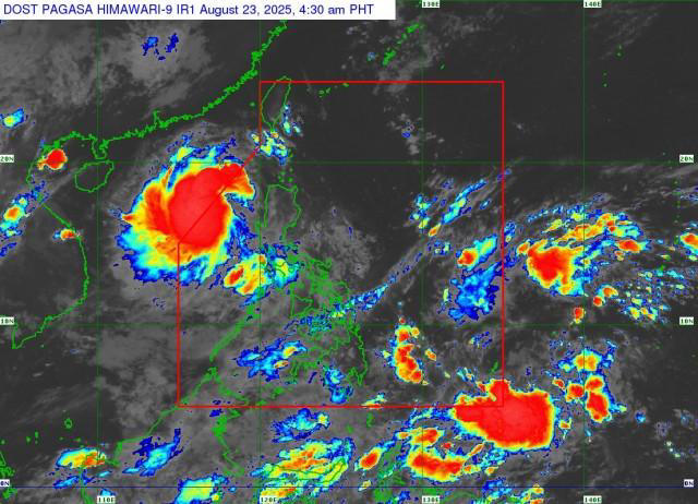 Isang develops into tropical storm; Signal No. 1 in 13 areas