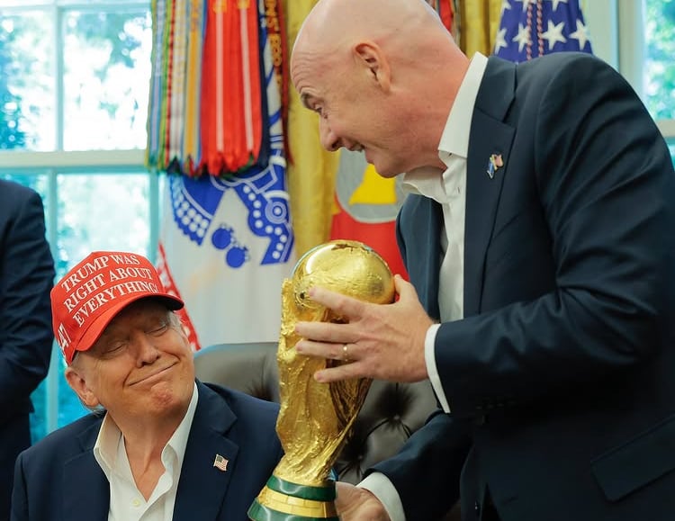 ¿Autogol a la FIFA? Trump podría robarse la final de la Copa del Mundo ...