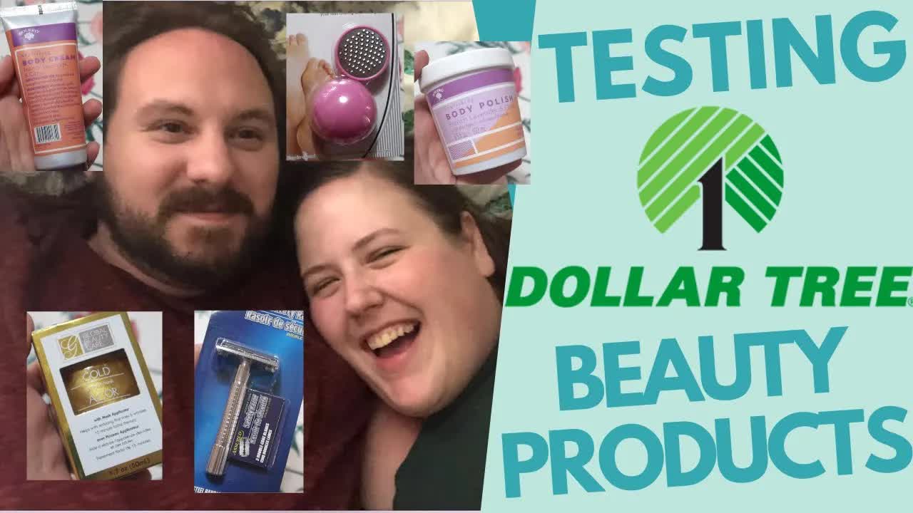 Testing New Dollar Tree Beauty Products on/with my Boyfriend