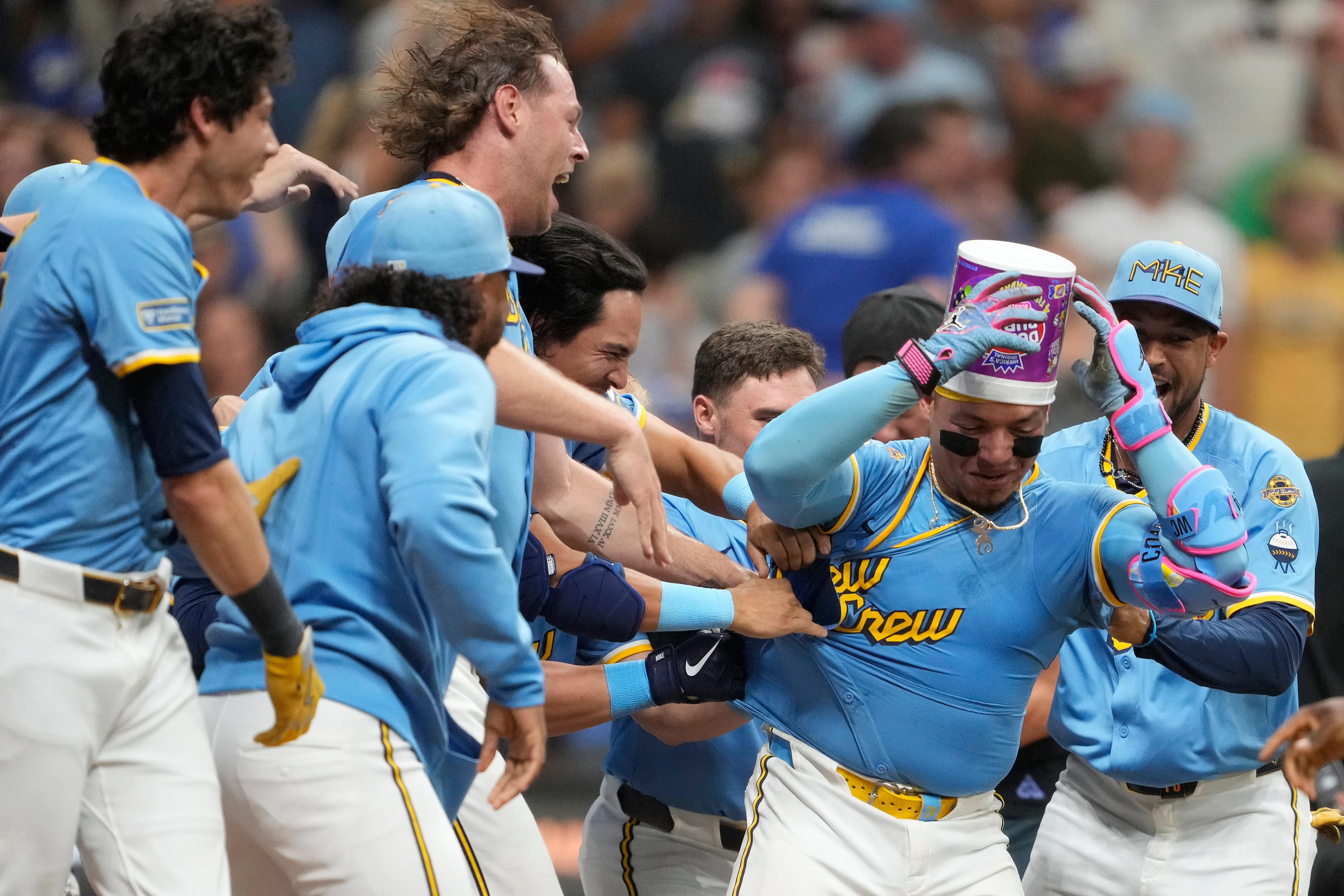 Brewers 5, Giants 4: William Contreras trumps his buddy Willy Adames ...