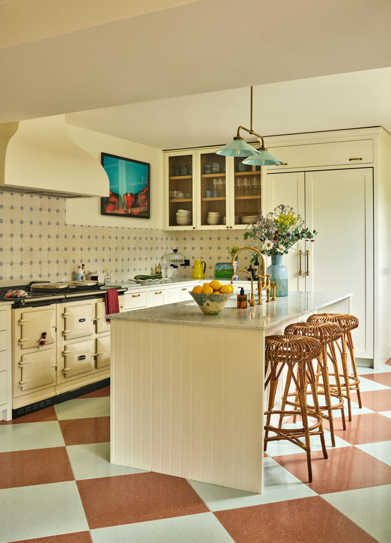 Take a tour of a joyful technicolor kitchen-diner and discover the ...