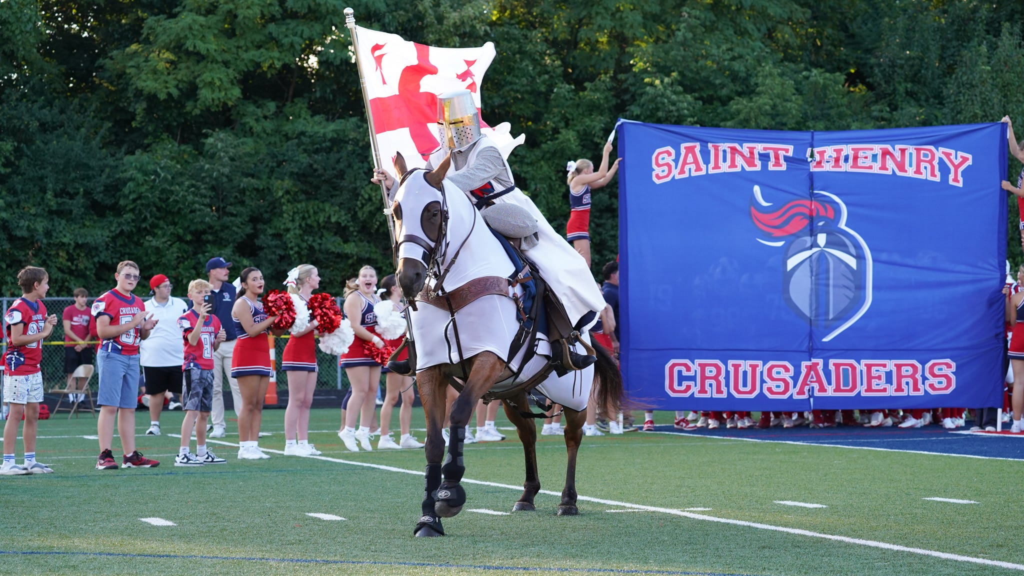 St. Henry hosts Holy Cross in Crusaders' first varsity football game