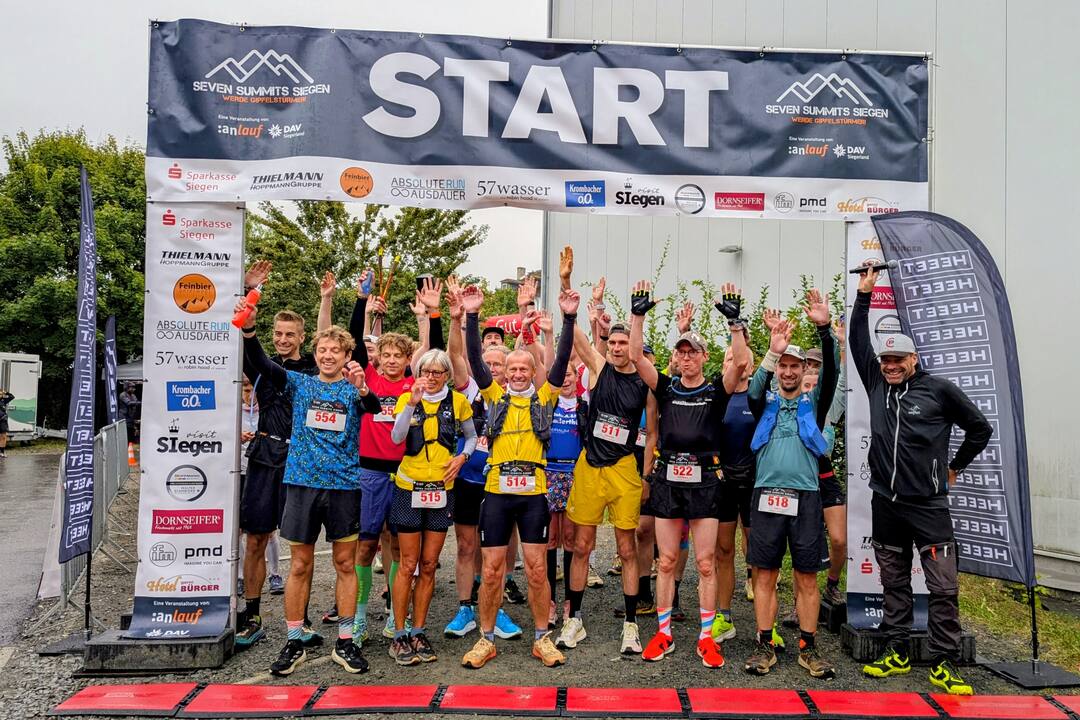 Seven Summits Siegen: Die Bilder vom Sieben-Berge-Lauf
