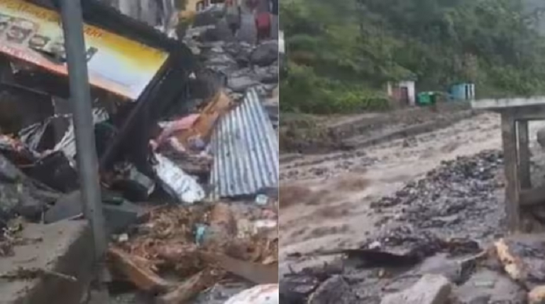 Chamoli Cloudburst: Cloudburst in Chamoli, Uttarakhand, caused massive destruction, and many ...