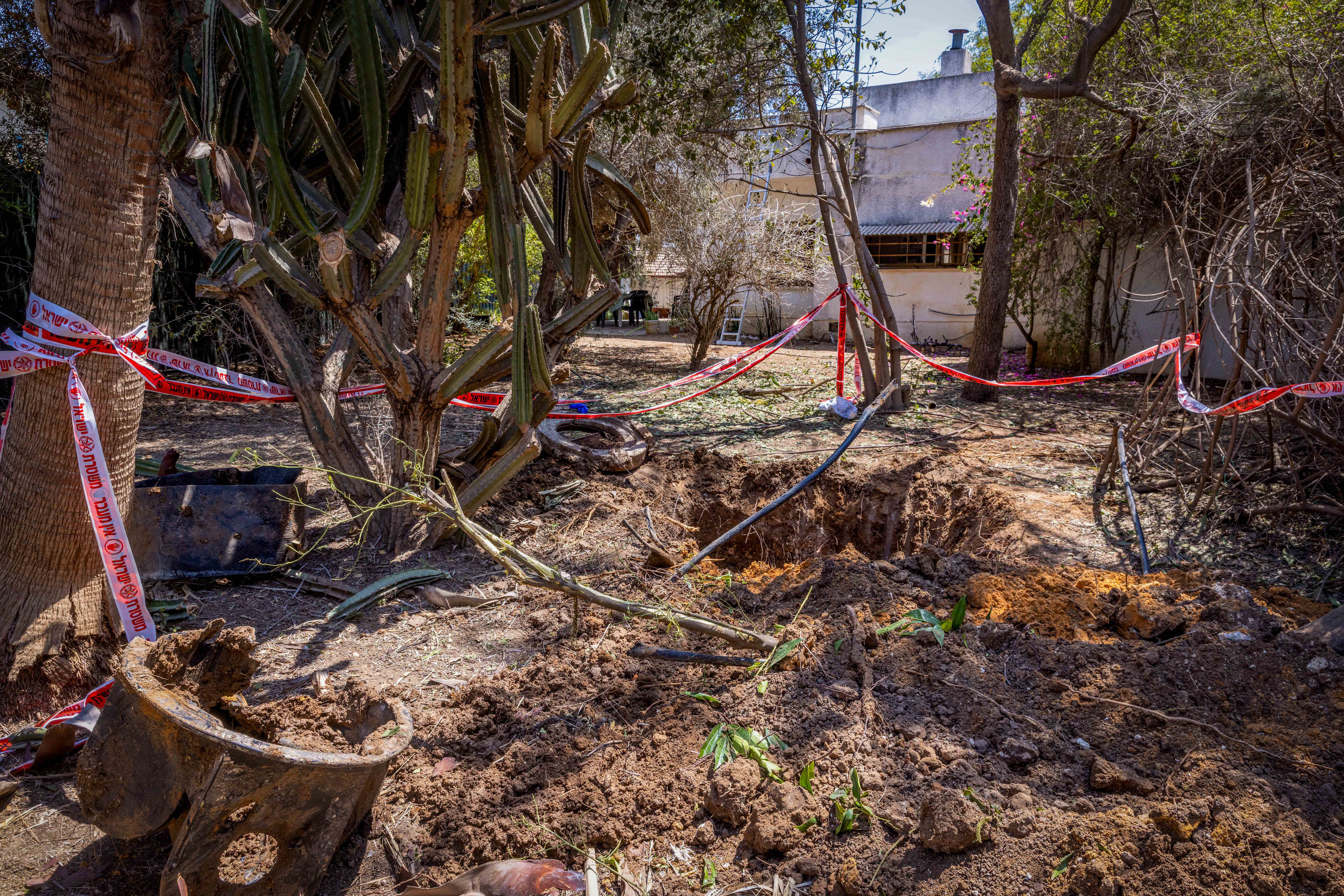 IDF intercepts Houthi missile, fragments fall in central Israeli backyard
