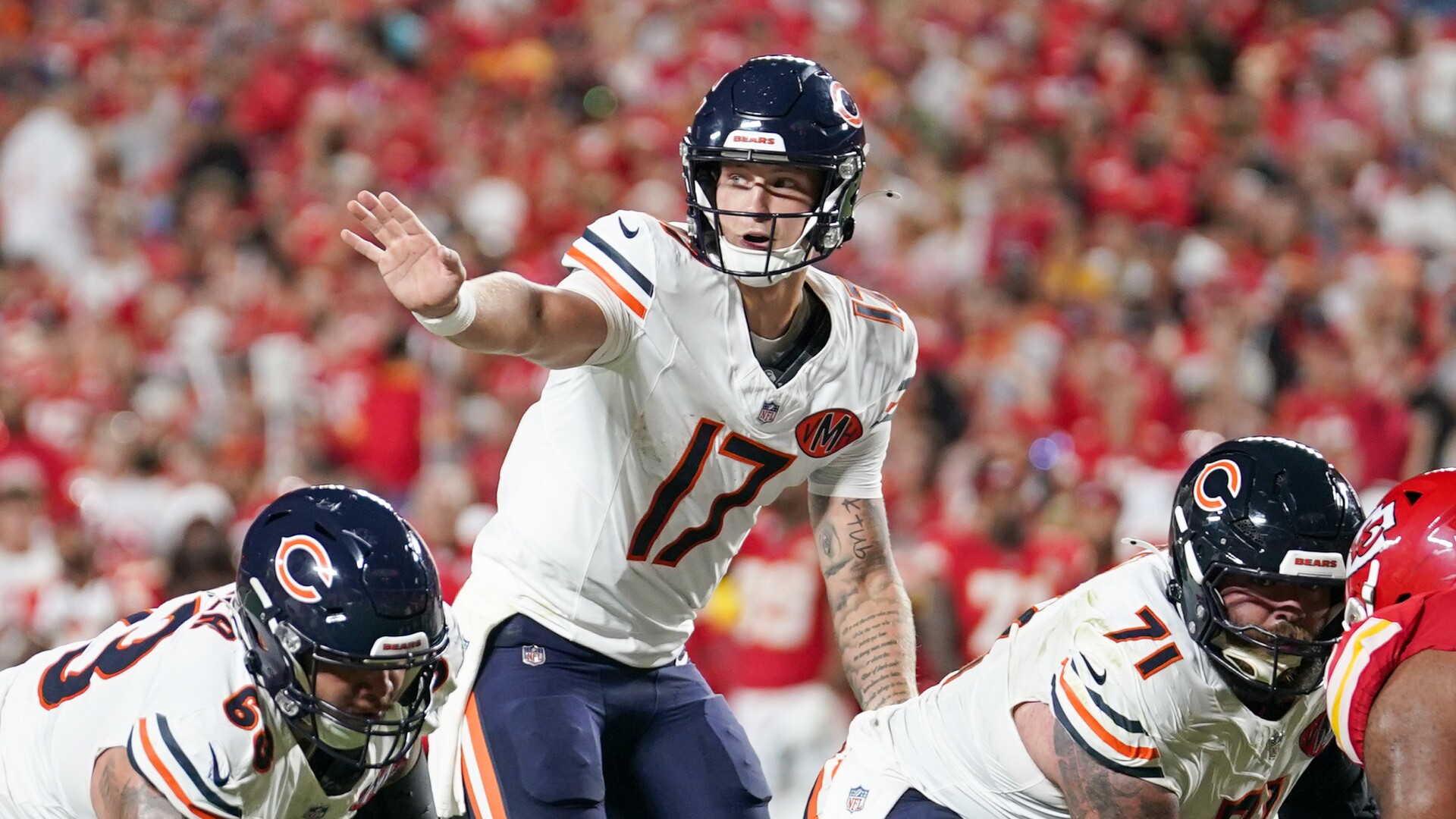 Tyson Bagent's three TD passes in fourth quarter erase 17-point deficit ...