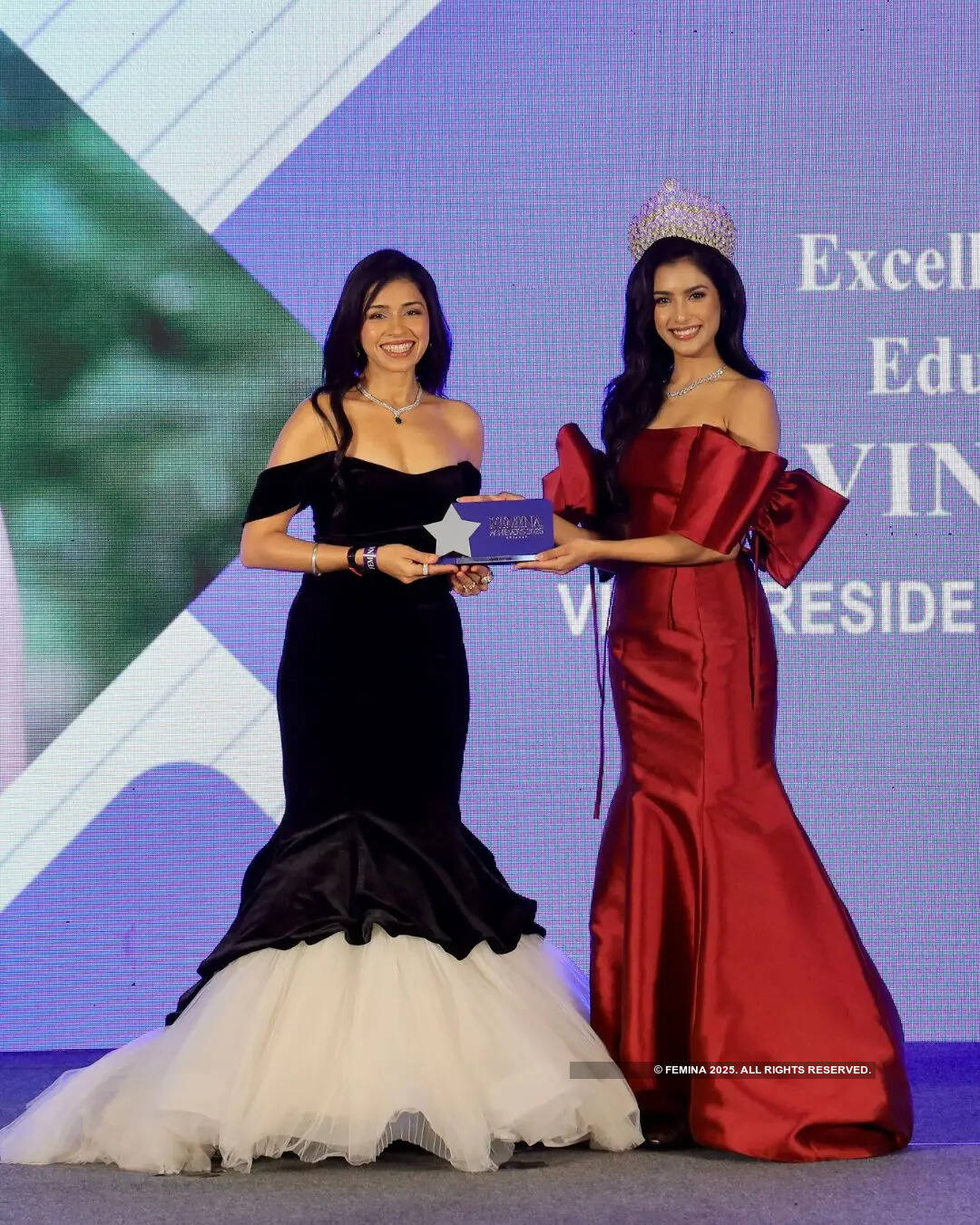 Femina Miss India World 2024 Nikita Porwal Lights Up Femina Achievers ...