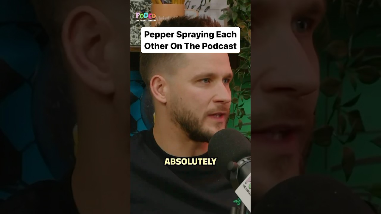 Pepper Spraying Each Other on the Podcast