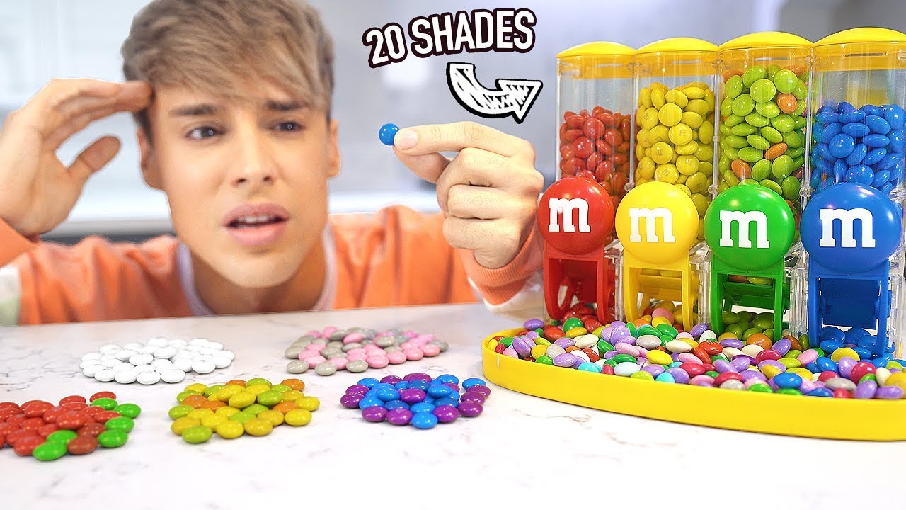 I tried sorting M&Ms by color while color blind