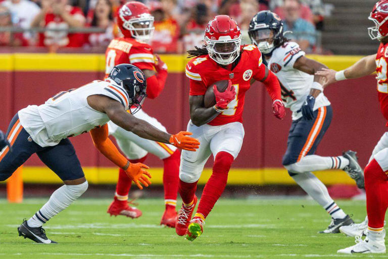Chiefs receiver Rashee Rice wore friendship bracelets while catching TD ...