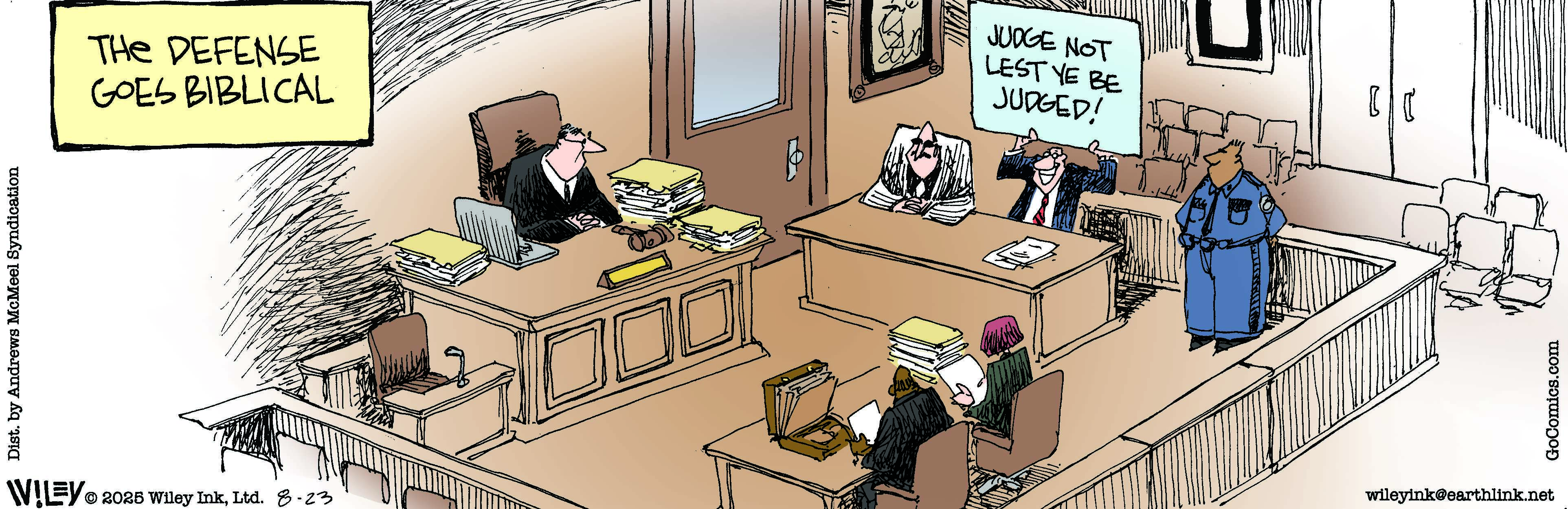 Non Sequitur by Wiley Miller