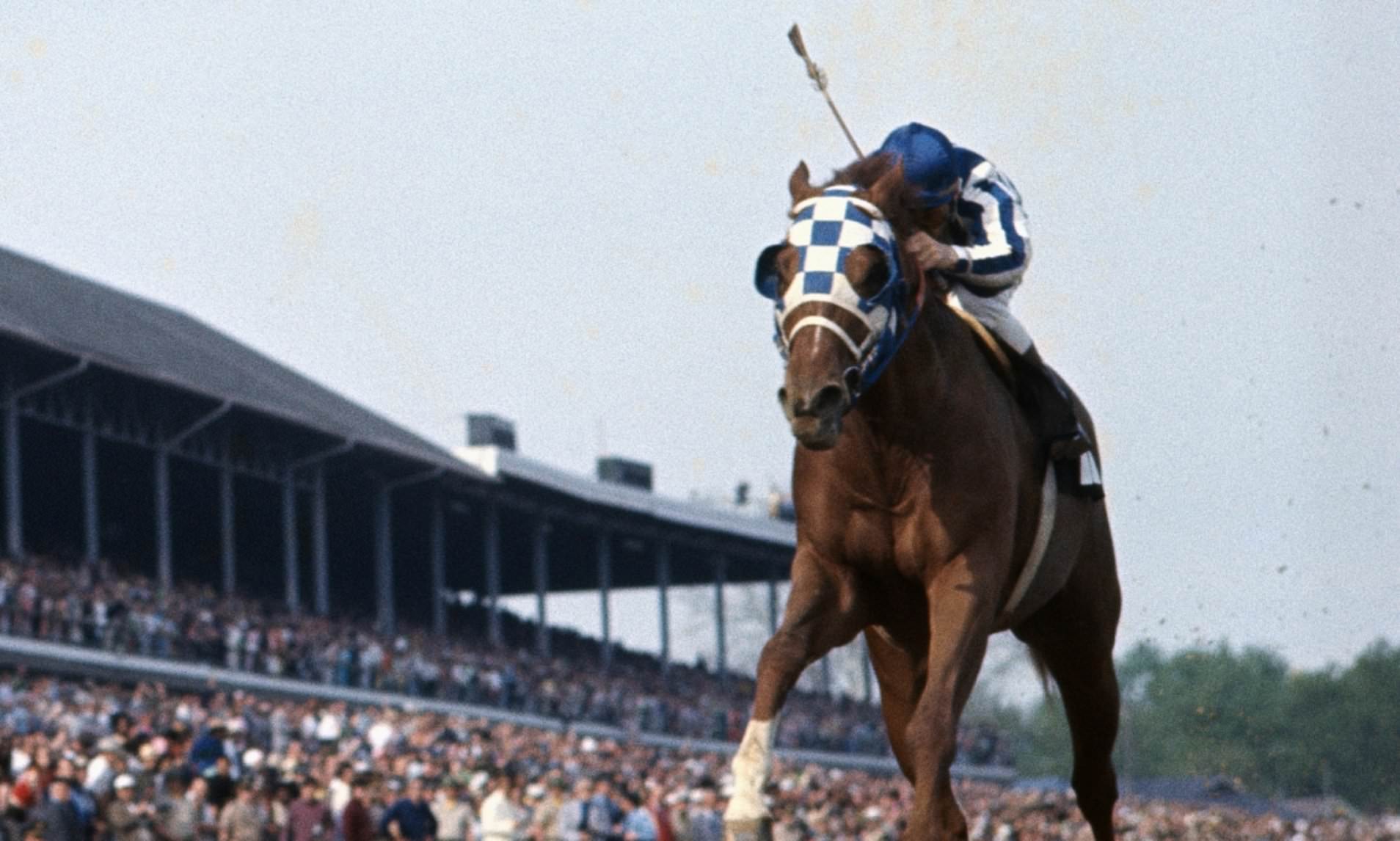 Legendary jockey Ron Turcotte who won the Triple Crown with Secretariat ...