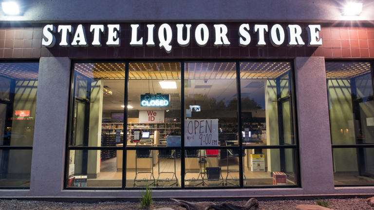 Why You Won't Find Liquor Sold In Grocery Stores In Certain States