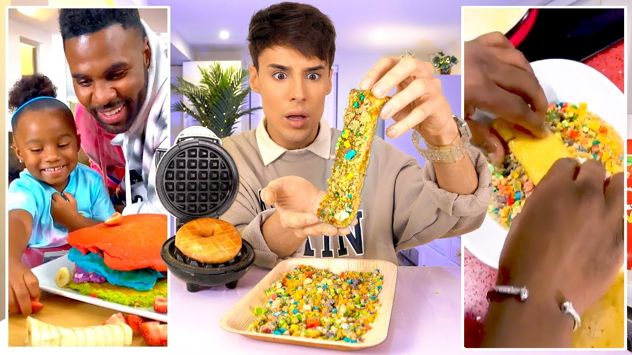 Trying the foods from Jason Derulo’s TikTok part 1